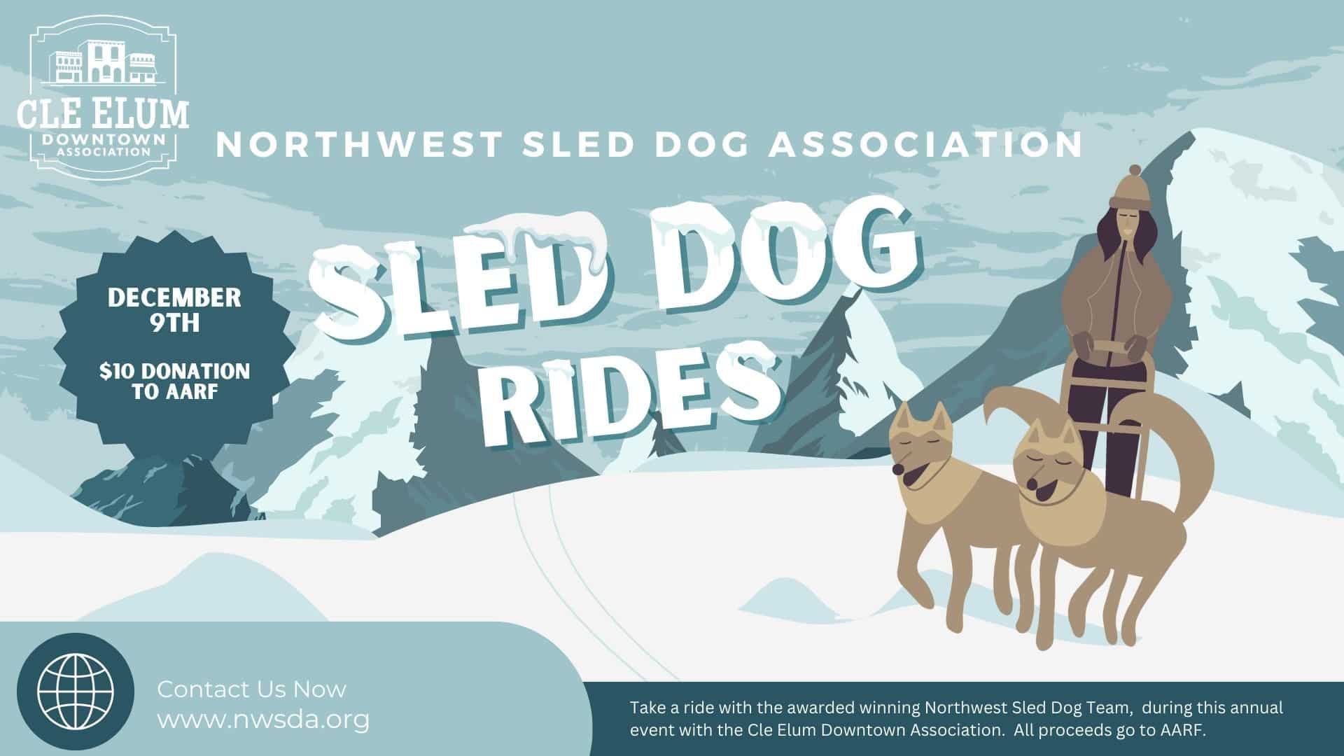 Sled Dog Rides | Cle Elum Downtown Association