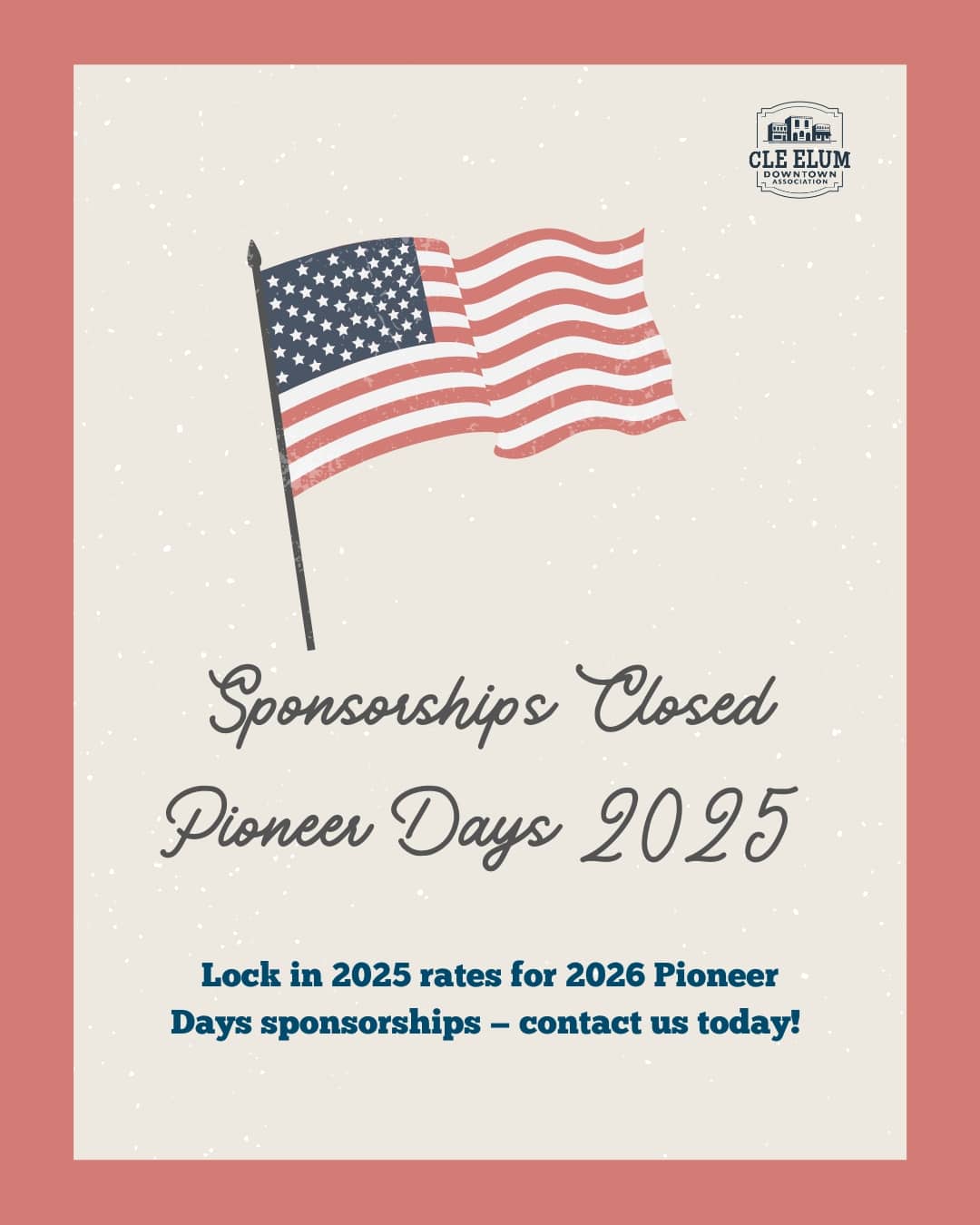 Pioneer Days 2025 Sponsors | Cle Elum Downtown Association